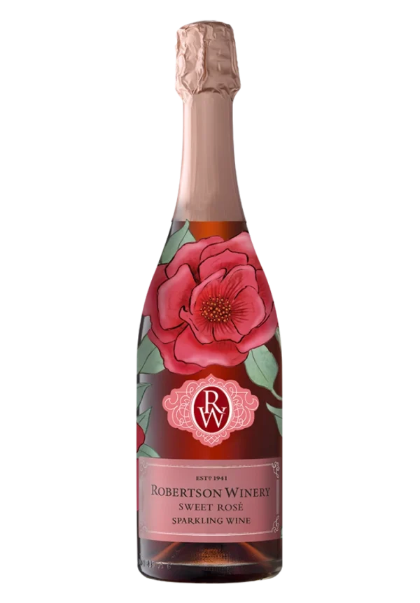 ROBERTSON SPARKLING SWEET ROSE 750ML | Buy Premium Liquor Online ...
