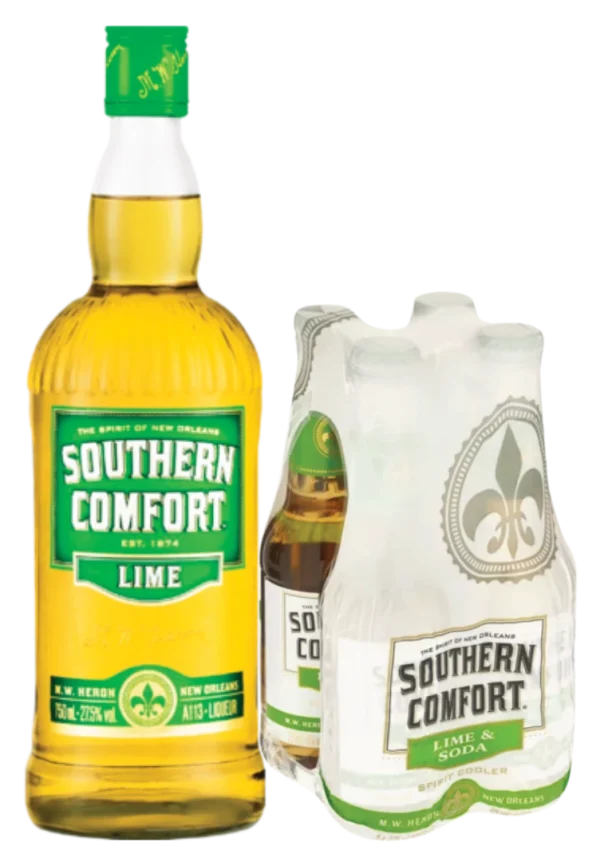 SOUTHERN COMFORT & LIME 750ML + FREE 4-PACK SOUTHERN COMFORT AND LIME ...
